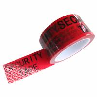 China Transfer Tamper Evident Security Packing Security Tape for sale