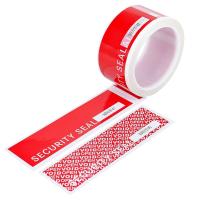 China Tamper Proof Pre Cut Transfer Tamper Evident Security Tape for sale