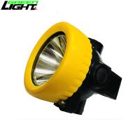China Lightweight Cordless Rechargeable Mining Cap Lamps 5000lux 3.7V 2.6Ah IP67 for sale