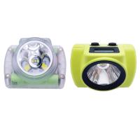China 2.96W Rechargeable Mining Headlamp , 25000lux Underground Mining Lamp for sale