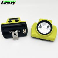 China LED Cordless Rechargeable Mining Cap Lamps 25000lux Waterproof IP68 Portable for sale