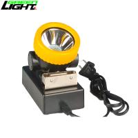 China Rechargeable Coal Miners Head Lamp Cordless 5000LUX 96 LUM 0.74W for sale