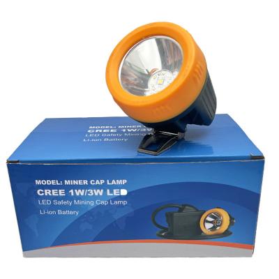 China Wireless Rechargeable Mining Cap Lamps 3.8Ah 10000lux For Miners Safety for sale