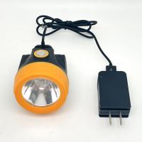China Safety Underground Cordless Cap Lamp , 10000lux Underground Mining Headlamps for sale
