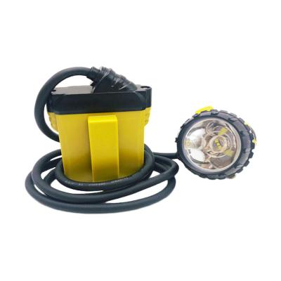 China 22hrs Corded Underground Mining Cap Lamps LED 385lum Waterproof IP68 for sale