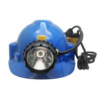 China ATEX Mining Hard Hat Lights Cordless IP68 Waterproof 10.4Ah 25000lux for sale