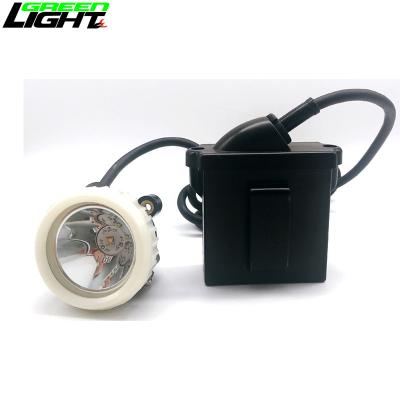 China IP67 Rechargeable Miners Headlamp For Hard Hat 10000Lux 3.7V 450mA for sale