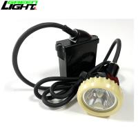 China Helmet Mining Hard Hat Lights LED 6.6Ah KL5LM-B 10000lux 3.7V for sale