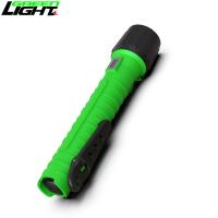 China 6.4Ah IP68 Explosion Proof LED Flashlight , 200 Meters Spark Proof Flashlight for sale