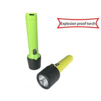 China Waterproof IP68 Explosion Proof Flashlight Torch With SOS 480 Lum 6.4Ah for sale