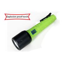 China Torch Explosion Proof Flashlight 6.4 Ah 6000lux IP68 Waterproof With SOS for sale