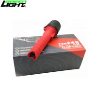 China Rechargeable Torch Explosion Proof Flashlight 6400 MAh 18000lux 3W For Mining for sale