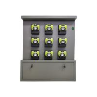 China Cordless Miner Lamp Charging Rack , GLC-6S 18 Units Double Side Charging Station Rack for sale