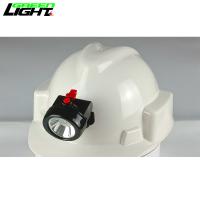 China Safety Torch Rechargeable Mining Cap Lamps LED Cordless 4000lux for sale