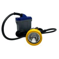 China Continuous Working Time 13-16 Hours LED Miners Cap Lamp With Cable 15000lux 1.67W 3.7V for sale