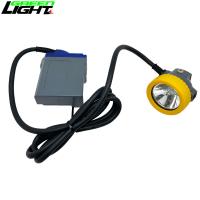 China Portable Underground Rechargeable Mining Cap Lamps 15000lux Ip68 3.7V for sale