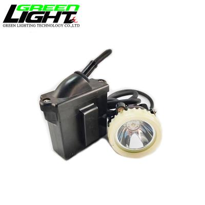 China 10000 lux Miner Helmet Lamp 6.6ah Explosion Proof Mining Headlamp Waterproof Underground Mining Lights Rechargeable for sale