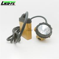 China 25000Lux High Mining Cap Lamp With Cable, Anti-explosive IP68 Coal Mining Safety Helmet Lights for sale