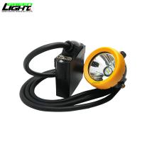 China 12000Lux 18Hours Led Corded Mining Lamp Waterproof Ip68 Mines Safety Helmet Light for sale