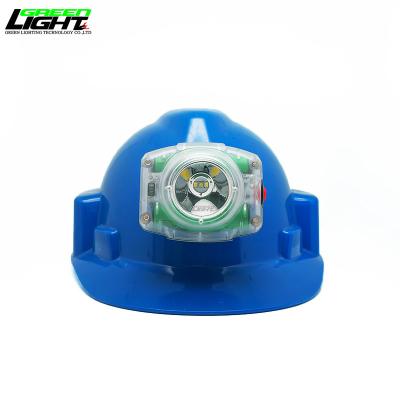 China New Mini Size Miners Headlamp 5W High Power Underground Mining Lights Usb Rechargeable 7000mAh Cap Lamp for sale