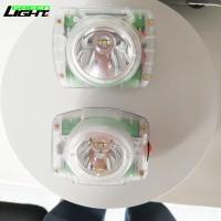 China IP68 Waterproof Mining Cap Lamp GLC-6 OLED Display 15000lux Rechargeable Mining Headlamp Cordless Miner Lamp for sale