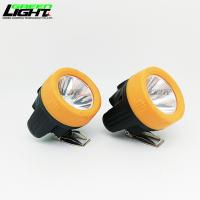 China Lightweight 3.8Ah Rechargeable Mining Underground Cap Lamps with 170g Weight and Long Battery Life for sale