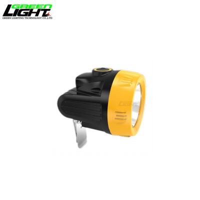 China Miner's Underground Led Headlight Cordless Safety Cap Lamp with 10000 Lx Brightness and 143Lm Strong Lighting for sale