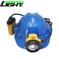 China 480g Lightweight IP68 Mining Cap Lamp 25000Lux Brightness 1000 Cycles Long Lasting for sale