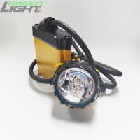 China Mulit Modes Brightest 25000lux Cree Led Mining Helmet Light Flame Retardant 10400mAh Underground Mining Cap Lamp for sale