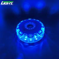 China 2600mAh Rechargeable Led Road Flare Light Magnetic Traffic Roadside Beacon Light Flashing for sale