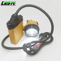 China Long Lasting 100000Hours Life Span LED Mining Hard Hat Lights with Cable Rear Warn Light and Brightness of 15000Lux 25000Lux for sale
