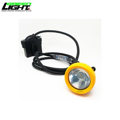 China New KL5M Mining Cap Lamp with Cable-flashing Light for Miners Back Safety Rechargeable Mining Headlight for sale