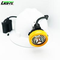 China NEW Led Mining Lights Kl5ms with Rear Flashing Warn Light, Mining Helmet Corded Light Rechargeable for sale