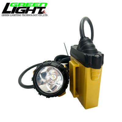 China GL12-A LED Mining Headlamp 10.4Ah Li-ion Battery 100000hrs Lifespan for sale