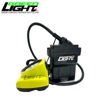 China 530lum LED Miner Headlamp with 14Ah Li-ion Battery and 5 Lighting Modes for Mining Safety for sale