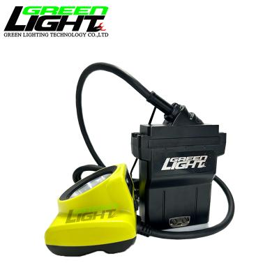 China 530lum LED Miner Headlamp with 14Ah Li-ion Battery and 5 Lighting Modes for Mining Safety for sale