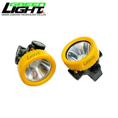 China 1200 Battery Cycles 15hrs Working Time 191g Lightweight LED Mining Lamp Cordless Miner Cap Lamp for sale