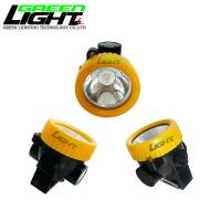 China 191g Lightweight LED Mining Headlamp with 13-15 Hours Runtime and Flame Resistant ATEX Tested Safety Helmet Light for sale