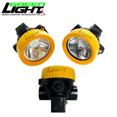 China ATEX Tested LED Mining Headlamp with 191g Lightweight Design and 13-15 Hours Runtime for Miners Safety for sale