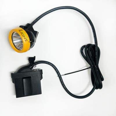 China IP68 Waterproof LED Mining Headlamp with 7.8Ah Li-ion Battery 18hrs Working Time and 100000hrs Lifespan for sale