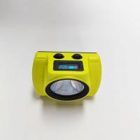 China IP68 25000lux Rechargeable Li-ion Battery Mining Head Lamp Miner Lamp Underground Mine Led Working Light for sale