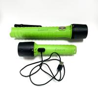 China Anti-explosion USB Rechargeable LED Flashlight IP68 Water-proof High Quality Lighting Modes Hand Torch for sale