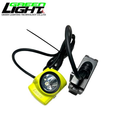 China Industrial Safety Cap Lamp Rechargeable Mining Lamp Miner Lamp Lithium Ion Battery Miner Lamp Mining Head Lamp for sale