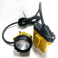 China Corded Cap Lamp 3.7V Safety Cap Lamp With Anti-Explosive Portable Stainless Clip 10.4Ah Rechargeable Li-ion Battery IP68 for sale