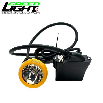 China Rechargeable Mining Helmet Lights Durable Safety Cap Lamp Mining Lights Industrial for sale