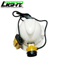 China Coal Mining Battery Light 100000hrs Underground Mining Cap Lamp IP68 for sale