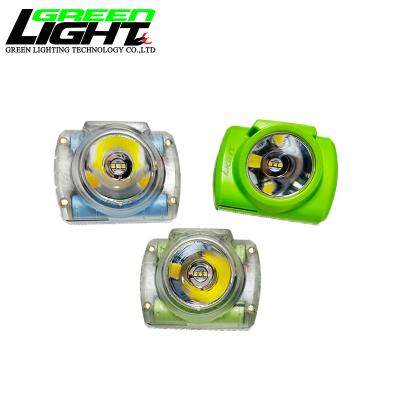 China Cordless Led Mining Light Miner Helmet Lamp 25000Lux Strong Brightness Rechargeable Portable Mining Lamp for sale