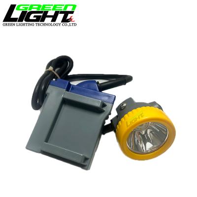 China Corded Mining Head Lamp 15000 Lux Underground Mining Safety Helmet with Lamp Waterproof Lithium Ion Battery IP68 for sale