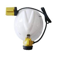 China KL12M LED Miner Safety Cap Lamp Mining Helmet Lamp Corded Mining Lights for sale