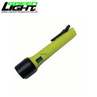 China Rechargeable LED Inspection Flashlight IP68 Waterproof Industrial Torch with Digital Power Display GL-T666(A) for sale